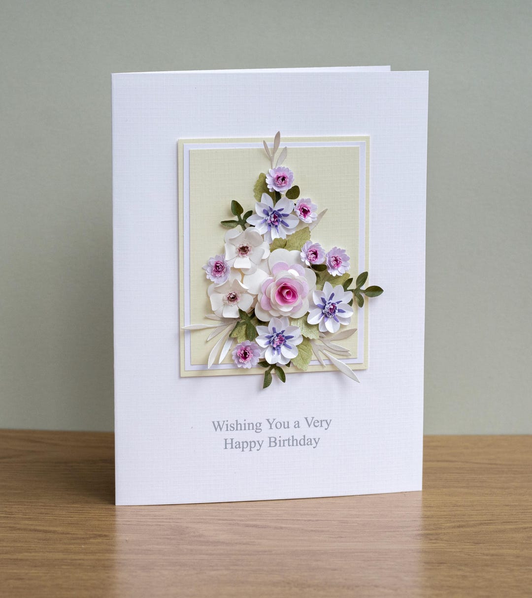 Fancy Handmade Mum's Day Card - Greeting Card - Luxury - Unique ...
