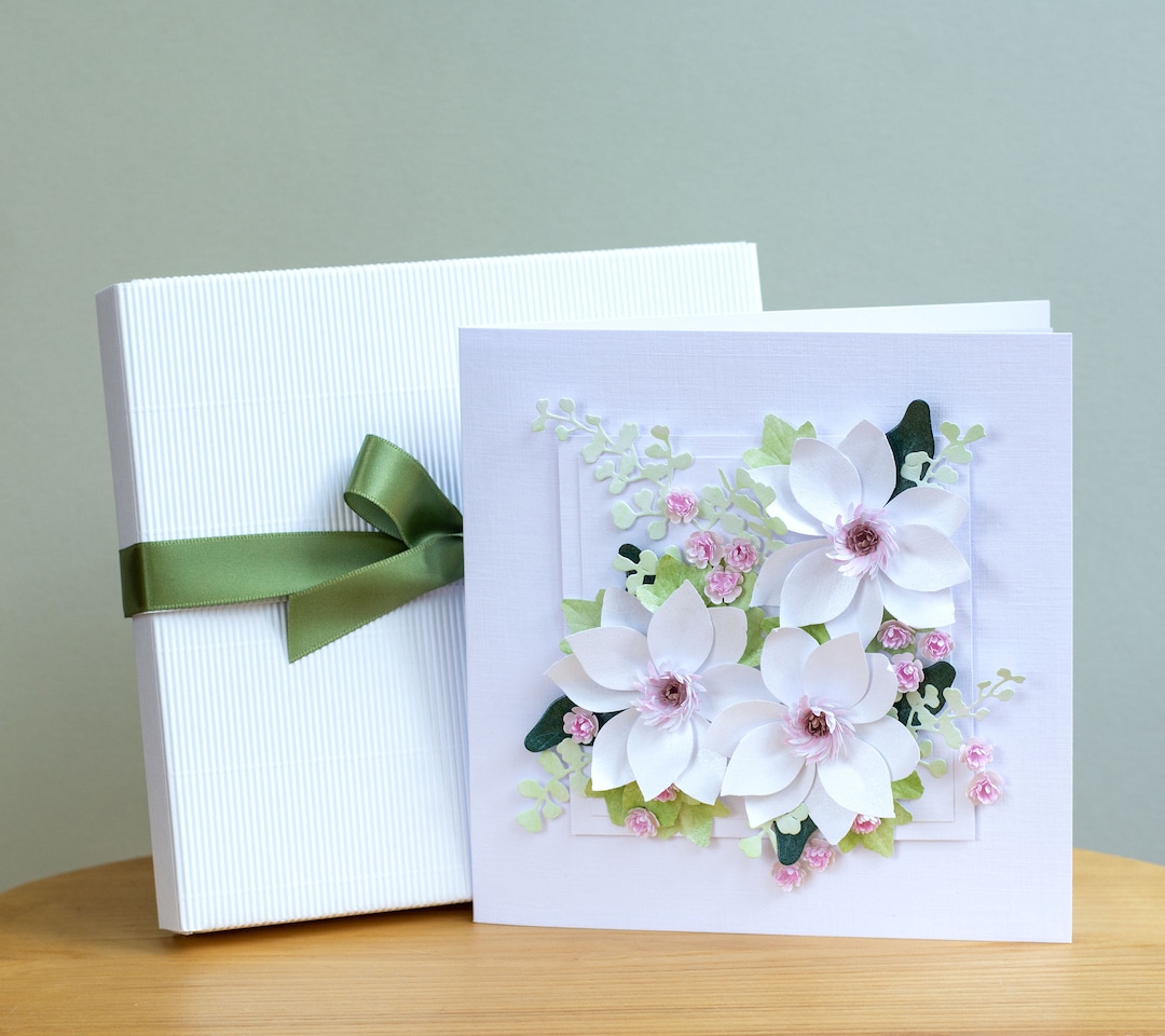 Fancy Handmade Greeting Card - Unique - Customisable - Greeting Card ...