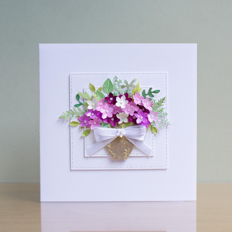 Handmade 3D Birthday Card for Mum: Customizable Gift - Etsy