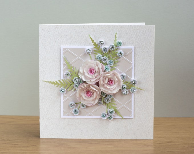 Fancy Handmade Card - Greeting Card - Card for Mum - Special Gift ...