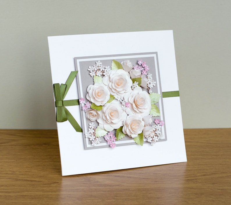 Handmade Greeting Card Fancy Card Unique Luxury Card - Etsy