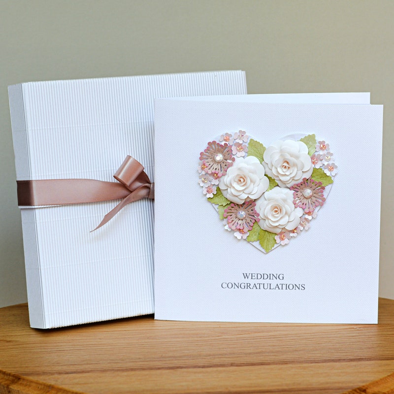 Handmade Cards Wedding - Etsy