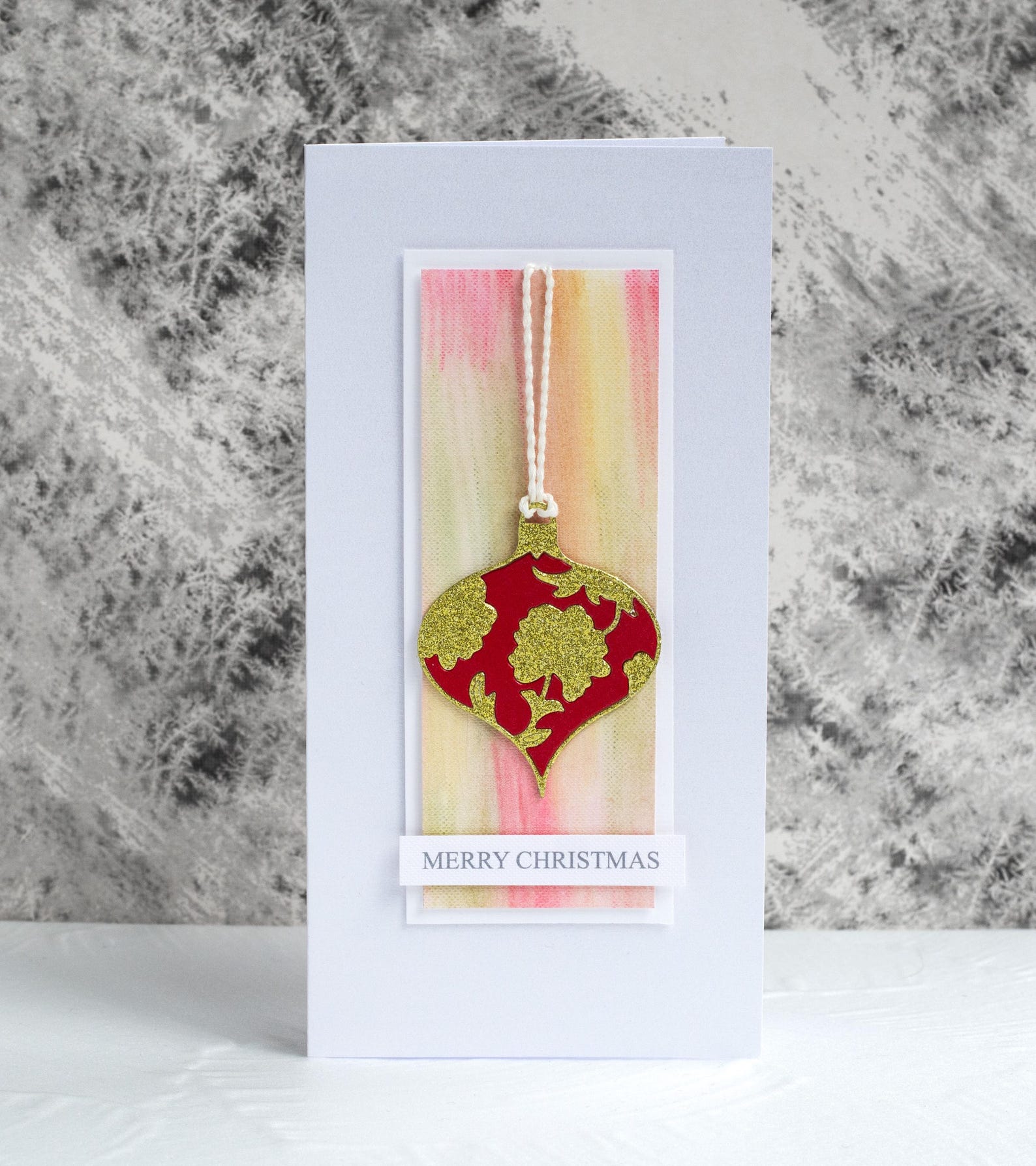 Handmade Merry Christmas Card - Etsy
