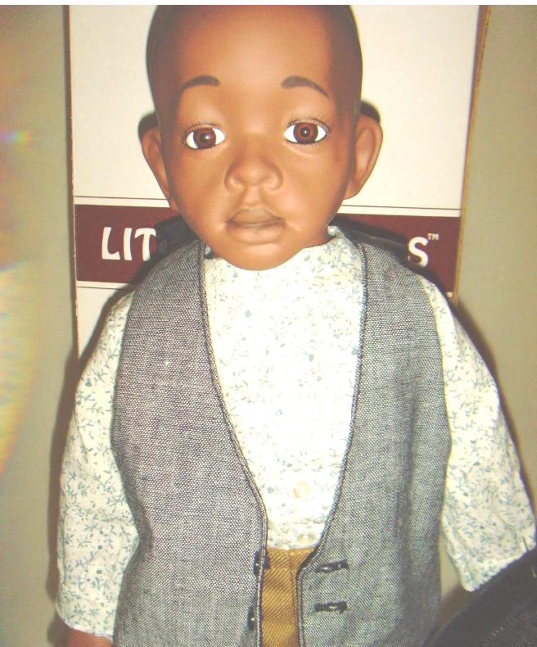 1993 Stymie Doll, the Little Rascals, Hamilton Collection, Porcelain ...
