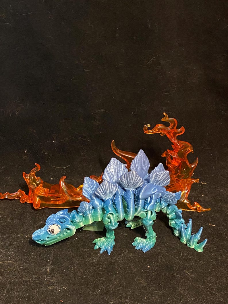 3d Printed Skeleton Stegosaurus - Etsy