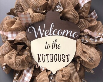 Welcome to the Nut House Svg - Etsy