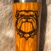 Georgia Bulldogs Woodgrain Epoxy Tumbler - Etsy