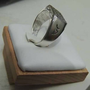 Sator Ring With Sundial - Etsy