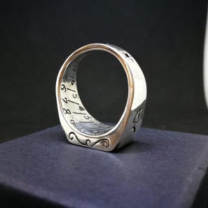 Sator Ring With Sundial - Etsy