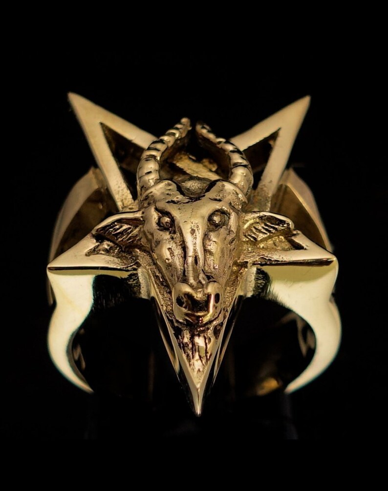 Baphomet Ring - Etsy