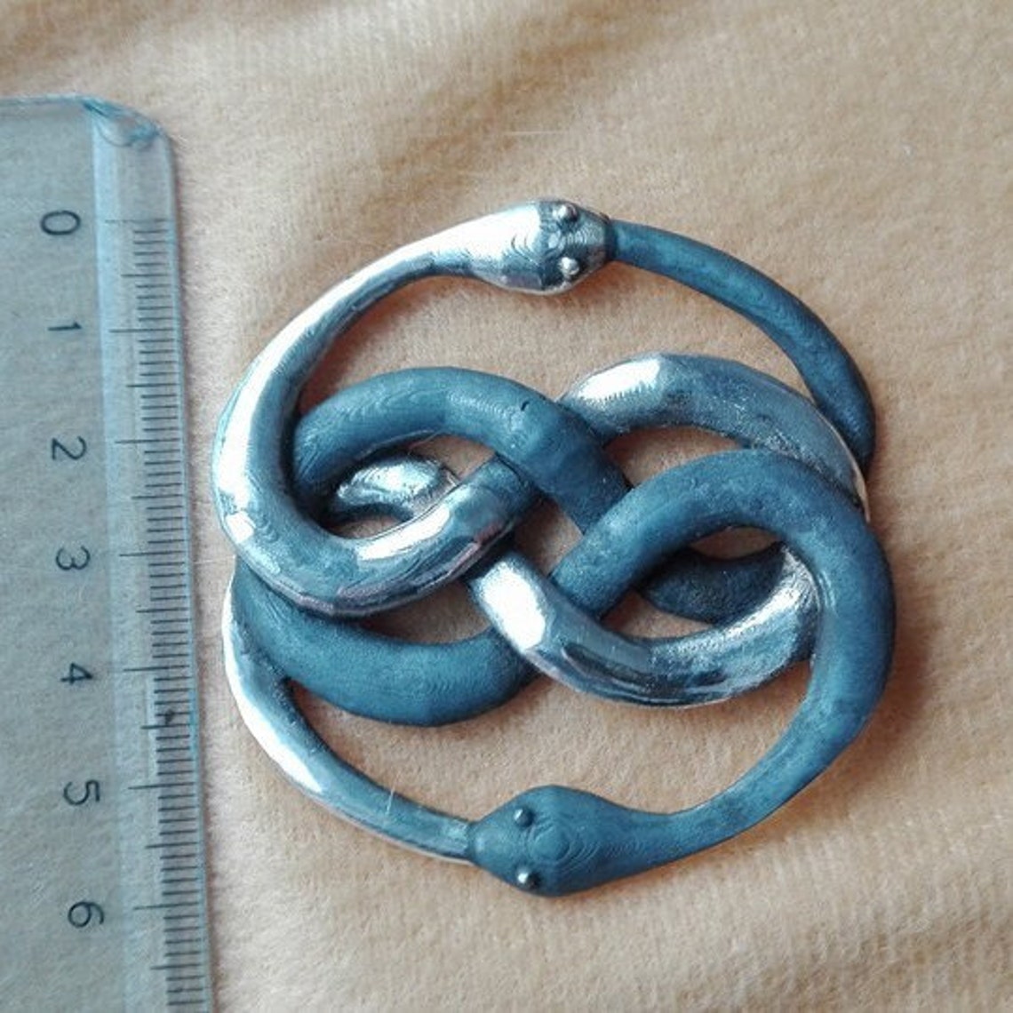 Handmade AURIN XL, Neverending Story, Auryn Film Replica Amulet Atreiu ...
