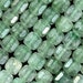 NATURAL Green Strawberry Quartz Gemstone Bead Faceted 6mm Cube Shape ...