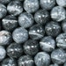 Natural Black Jasper Gemstone Bead 10mm Round Beads, Beautiful Black ...