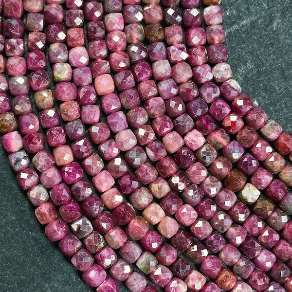 Natural Ruby Beads - Etsy