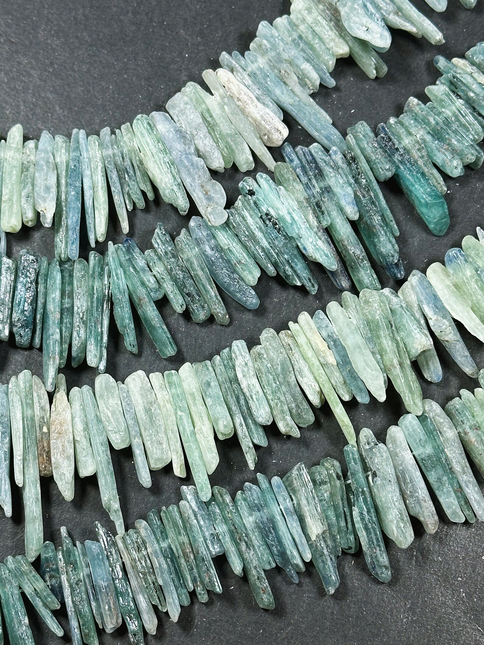 Natural Raw Kyanite Gemstone Beads Freeform Stick Shape Beads ...