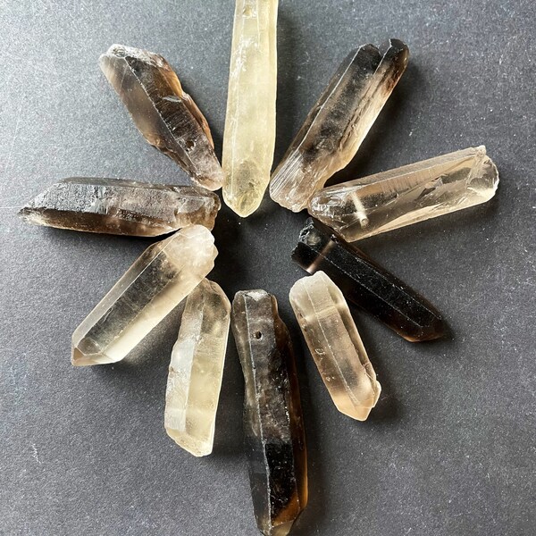 Smoky Quartz Beads - Etsy