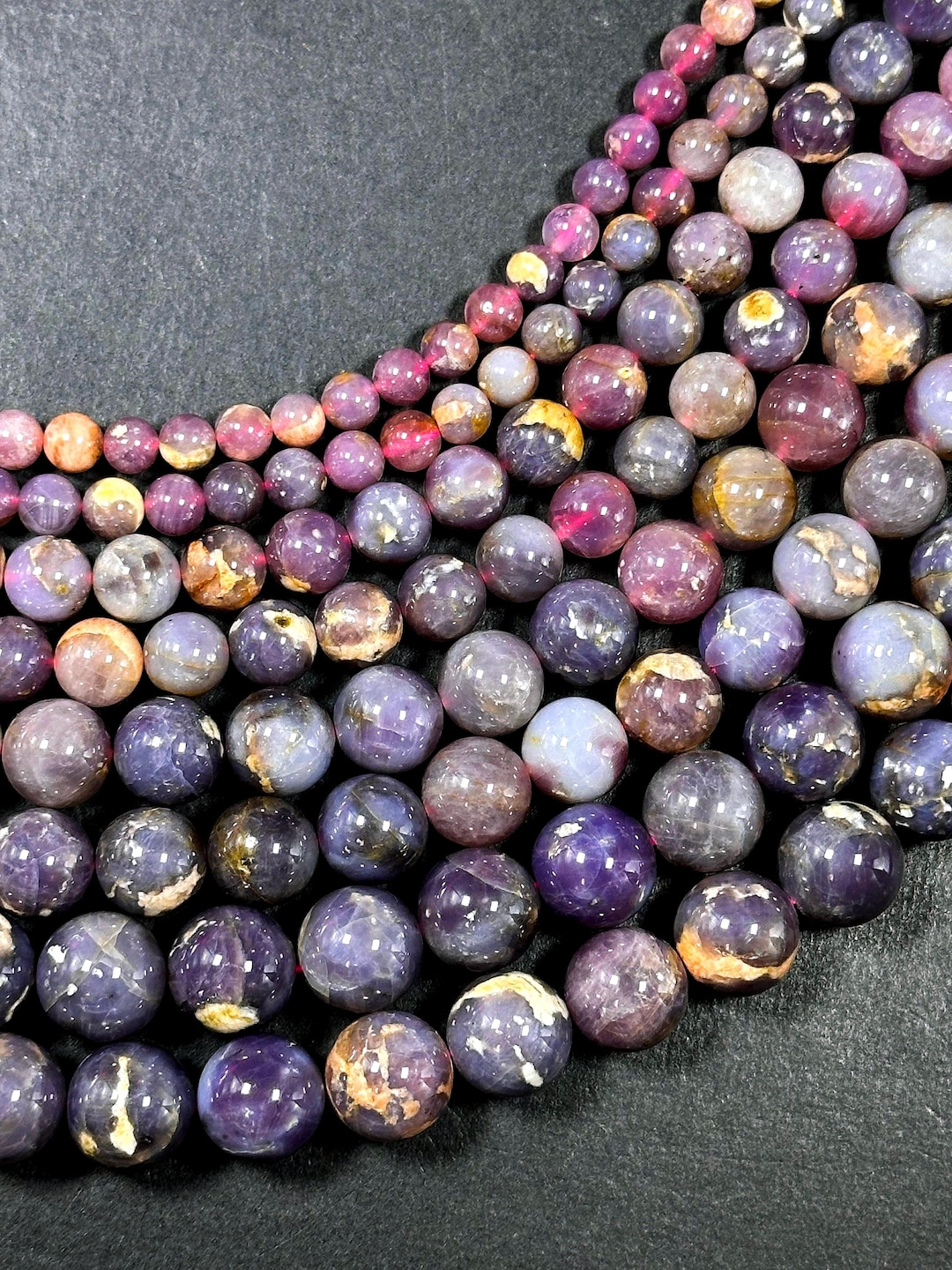 Natural Mauve Madagascar Rose Quartz Gemstone Bead 6mm 8mm 10mm 12mm ...