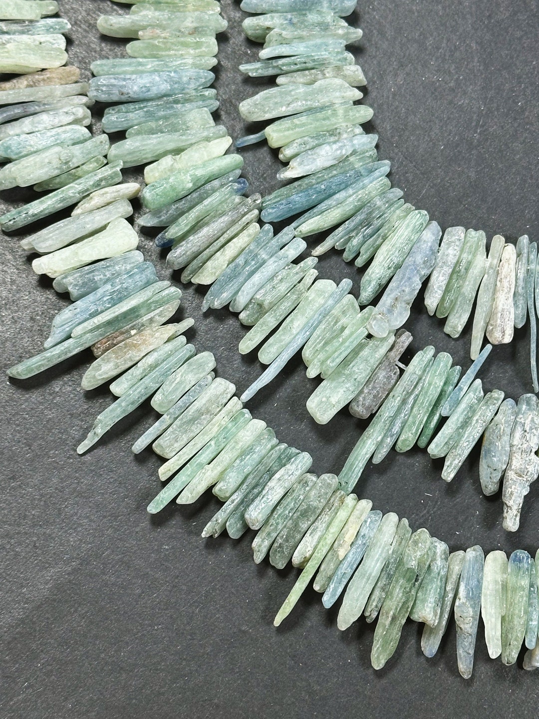 Natural Raw Kyanite Gemstone Beads Freeform Stick Shape Beads ...