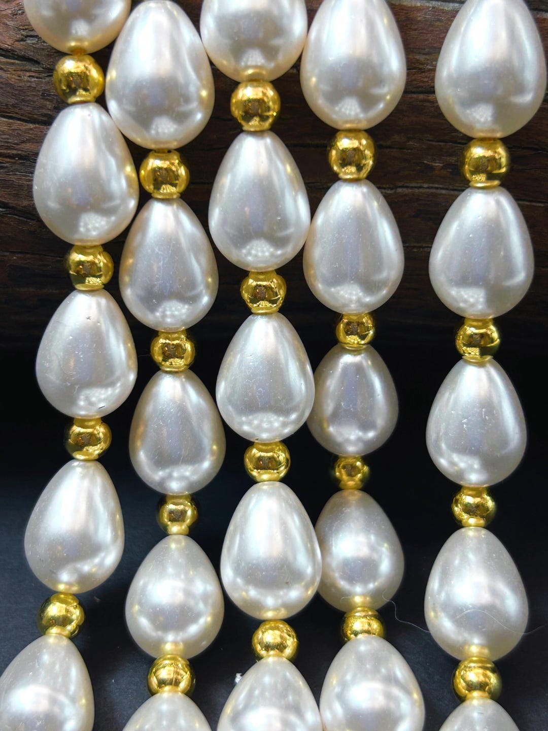 Chinese Swarovski Pearl Crystal Beads 13.5x9.5mm Teardrop Bead ...