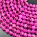 NATURAL Ruby Quartz Gemstone Bead Faceted 6mm 8mm 10mm Round Bead ...