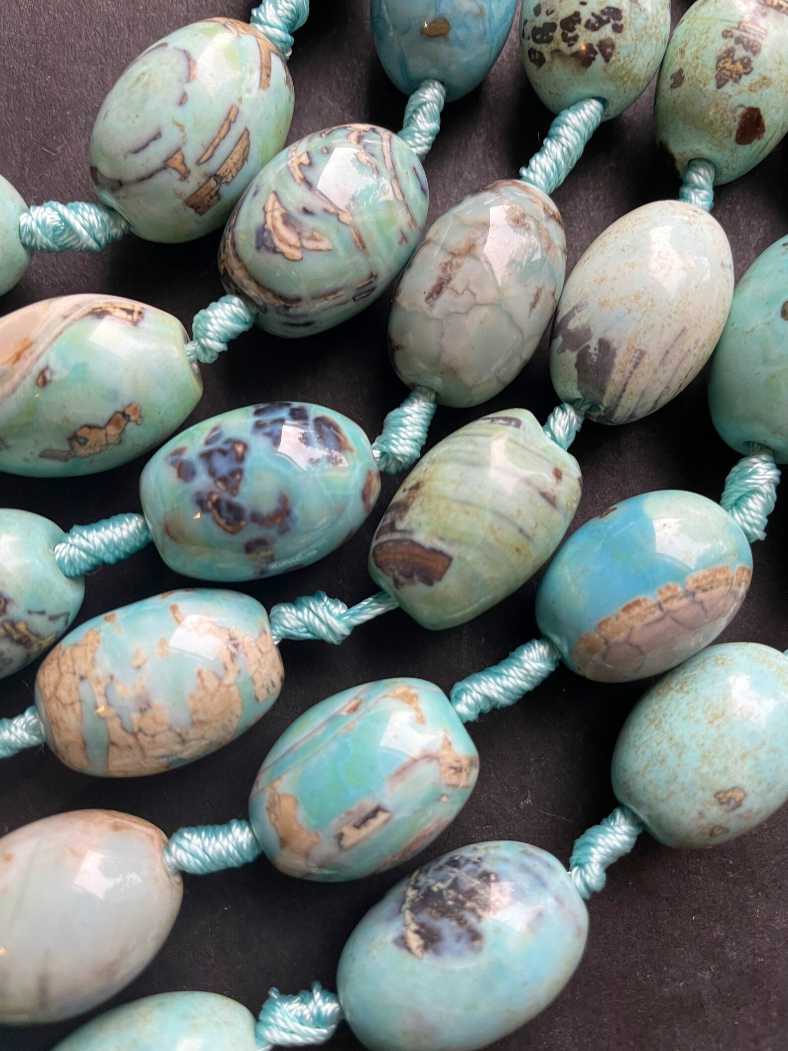 Beautiful Natural Dragon Skin Agate Stone Bead. 15x24mm Barrel Shape ...