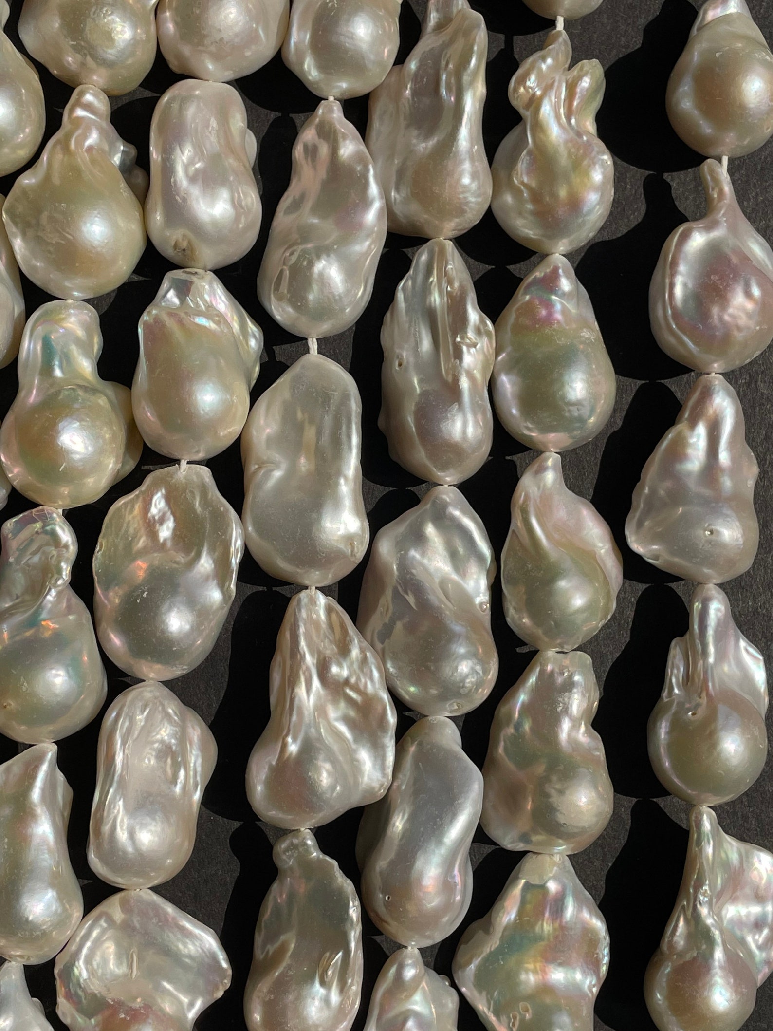AAA Natural Baroque Pearl. Freeform Shape Gorgeous Natural - Etsy