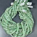NATURAL Green Strawberry Quartz Gemstone Bead Faceted 6mm Cube Shape ...