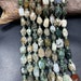 Natural Ocean Jasper Stone Bead. Faceted Freedom Nugget Shape - Etsy