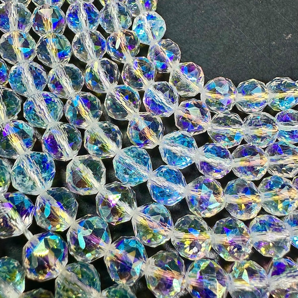 Round Crystal Beads - Etsy