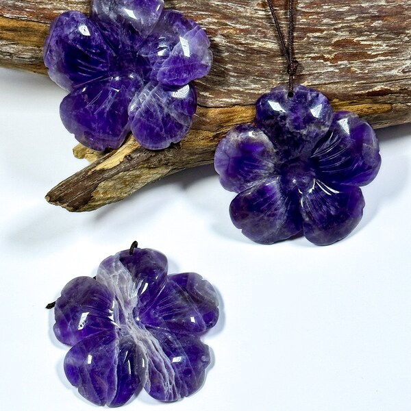 Hand Carved Amethyst - Etsy