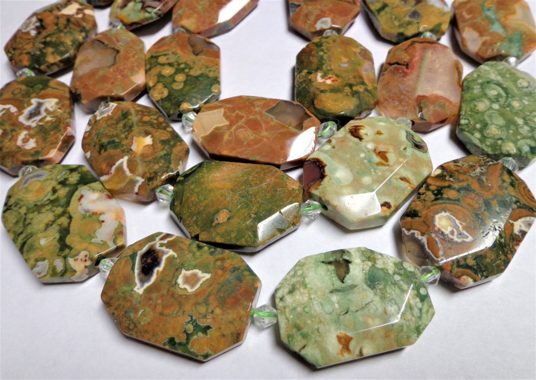 Beautiful Green Rhyolite - Etsy