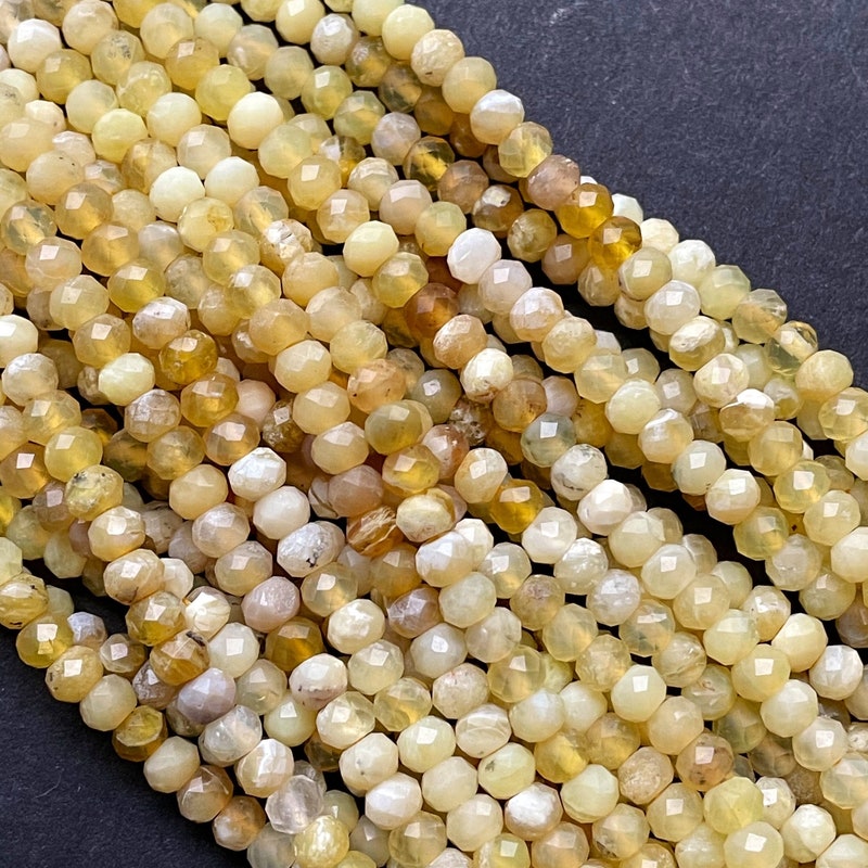 Yellow Opal Stone - Etsy