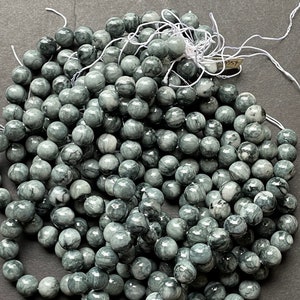 AA Natural Eagle Eye Stone Bead . 4mm 6mm 8mm 10mm 12mm Round Bead ...