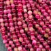 Natural Watermelon Tourmaline Quartz Gemstone Bead Smooth 6mm 8mm Round ...