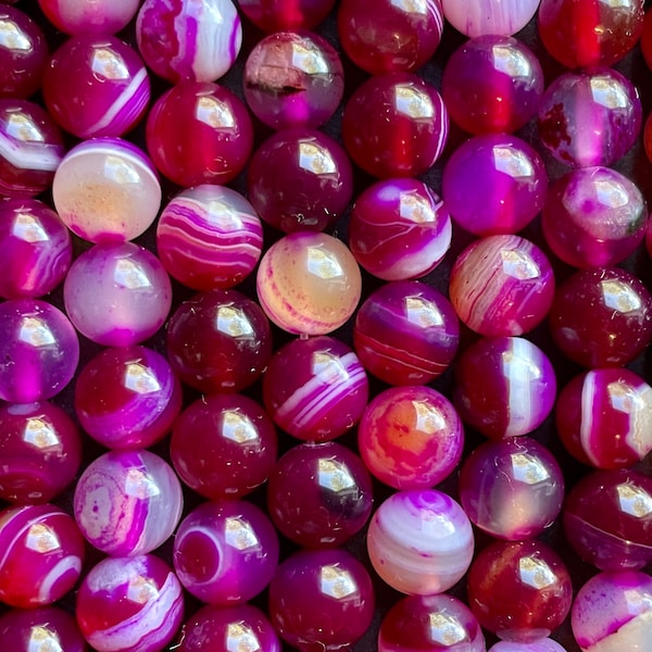 Pink Botswana Agate - Etsy