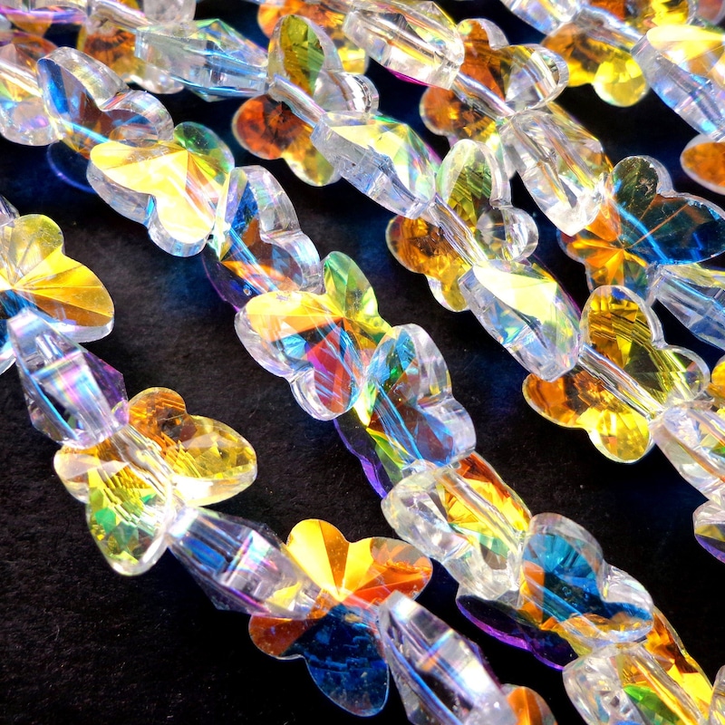 Iridescent Crystal - Etsy