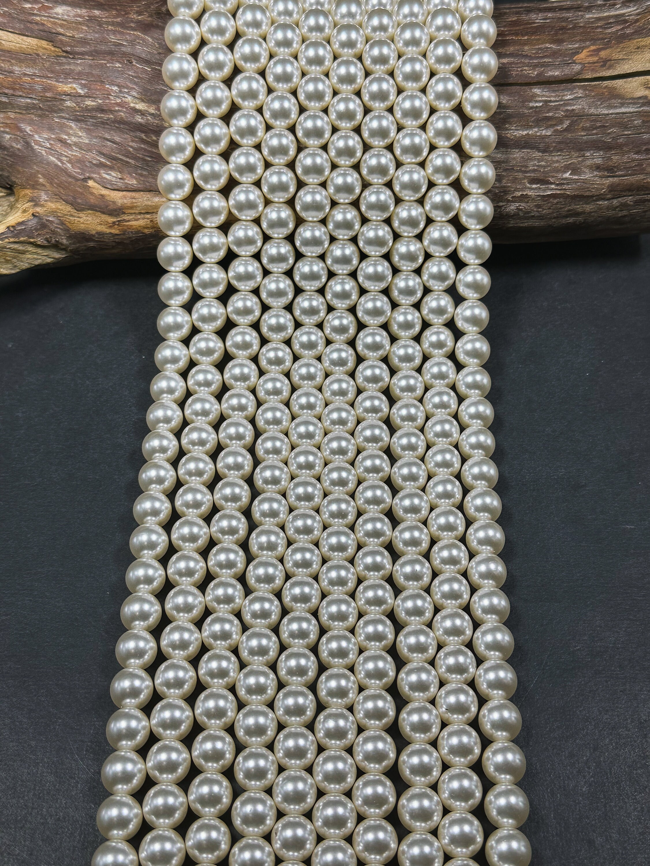 Chinese Swarovski Pearl Crystal Beads 4mm 6mm 8mm 10mm Round Bead ...