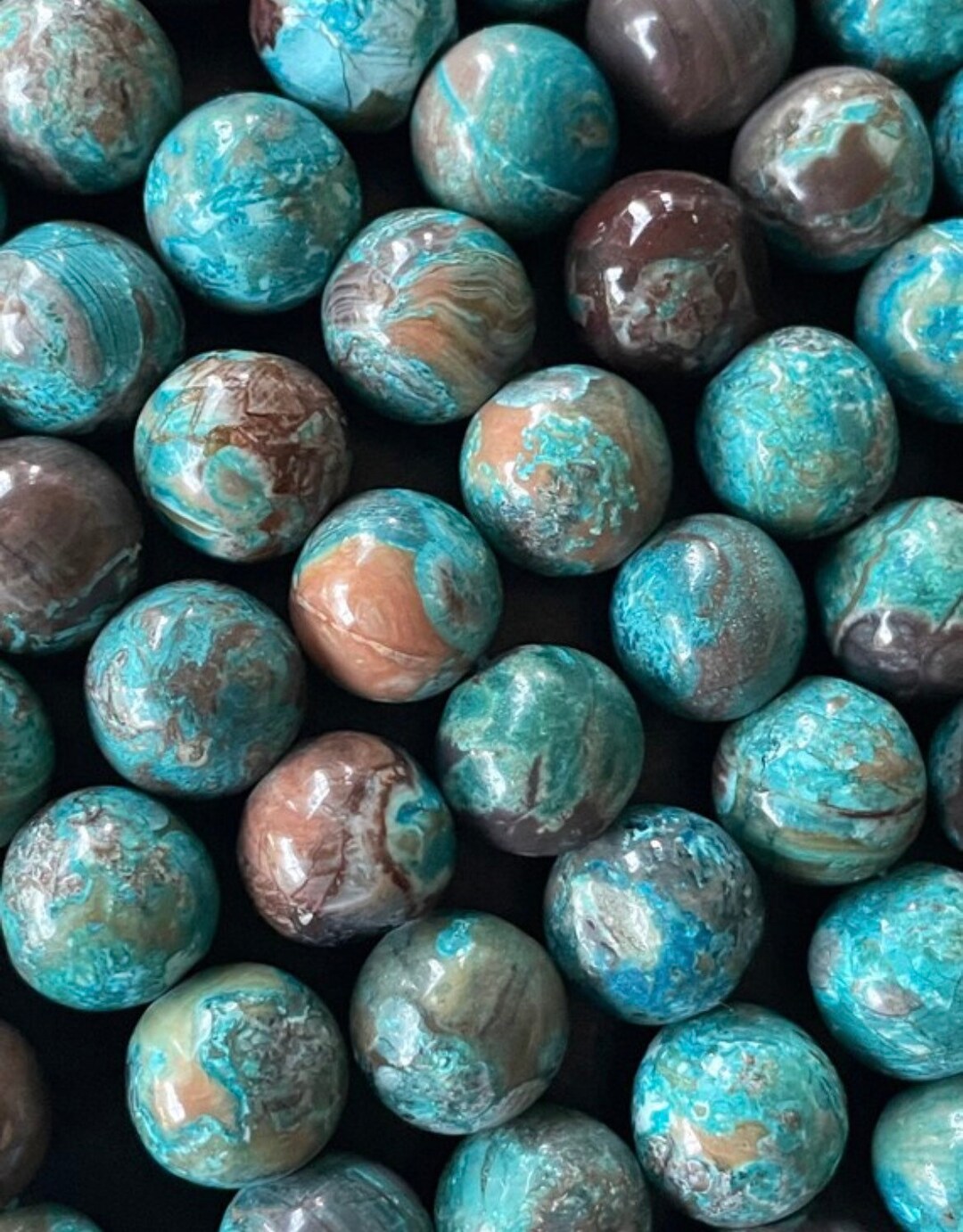 Beautiful Natural Blue Ocean Jasper Jasper Stone Bead . 6mm 8mm 10mm ...