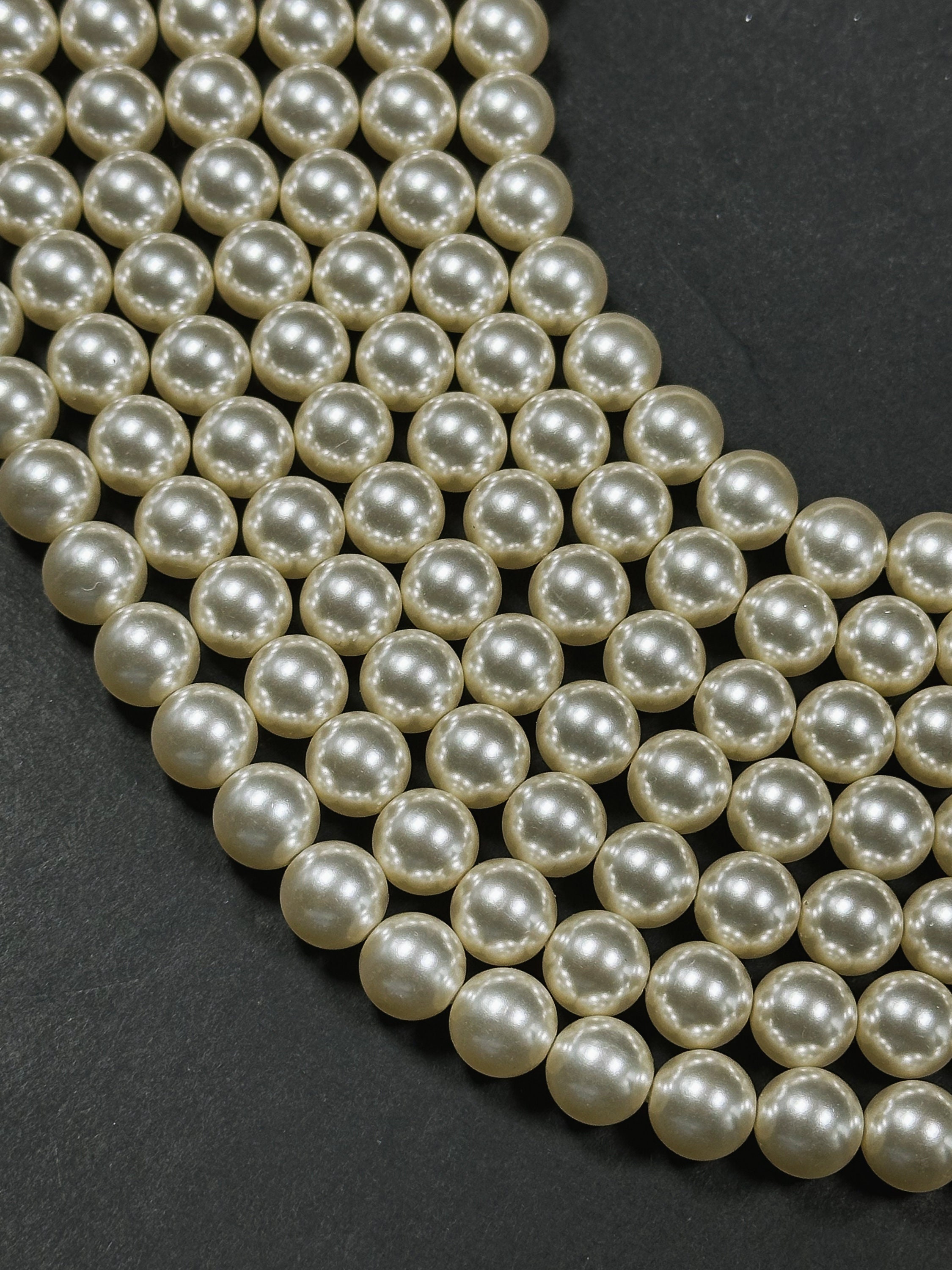 Chinese Swarovski Pearl Crystal Beads 4mm 6mm 8mm 10mm Round Bead ...