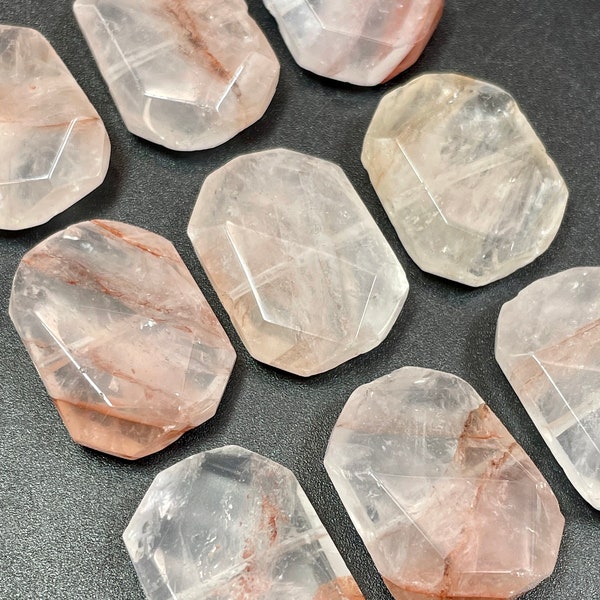 Cherry Quartz Gemstones - Etsy