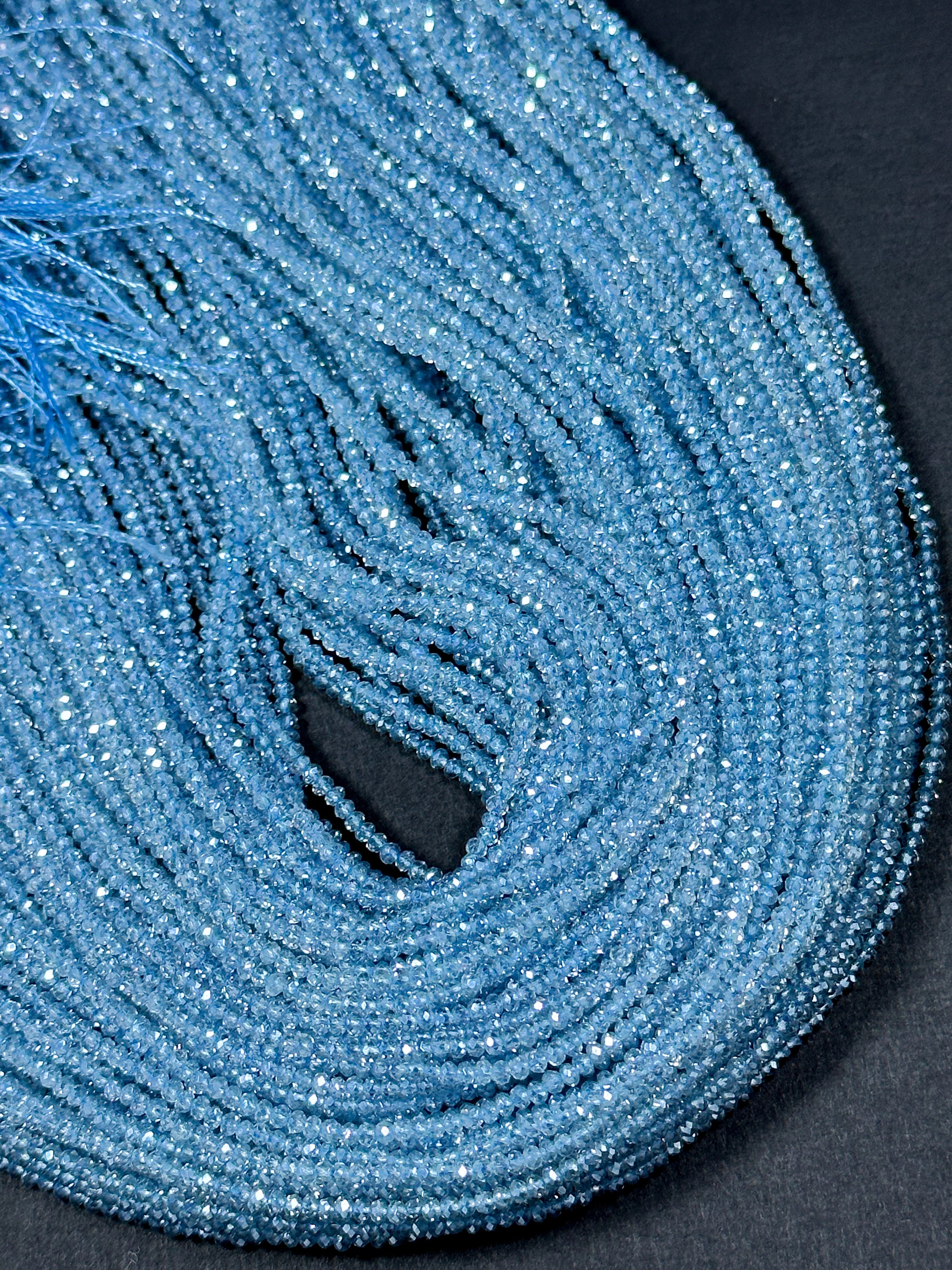Beautiful Chinese Crystal Glass Beads, Faceted 2mm Rondelle Shape Bead ...