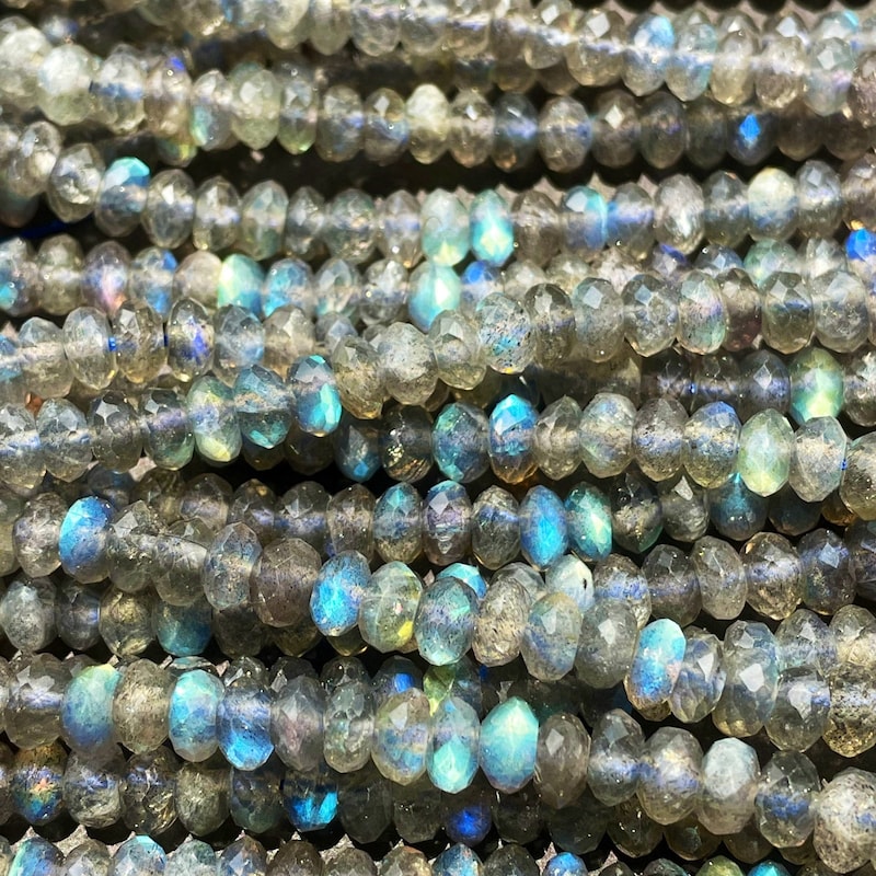 Labradorite 3 X 6 Stones - Etsy