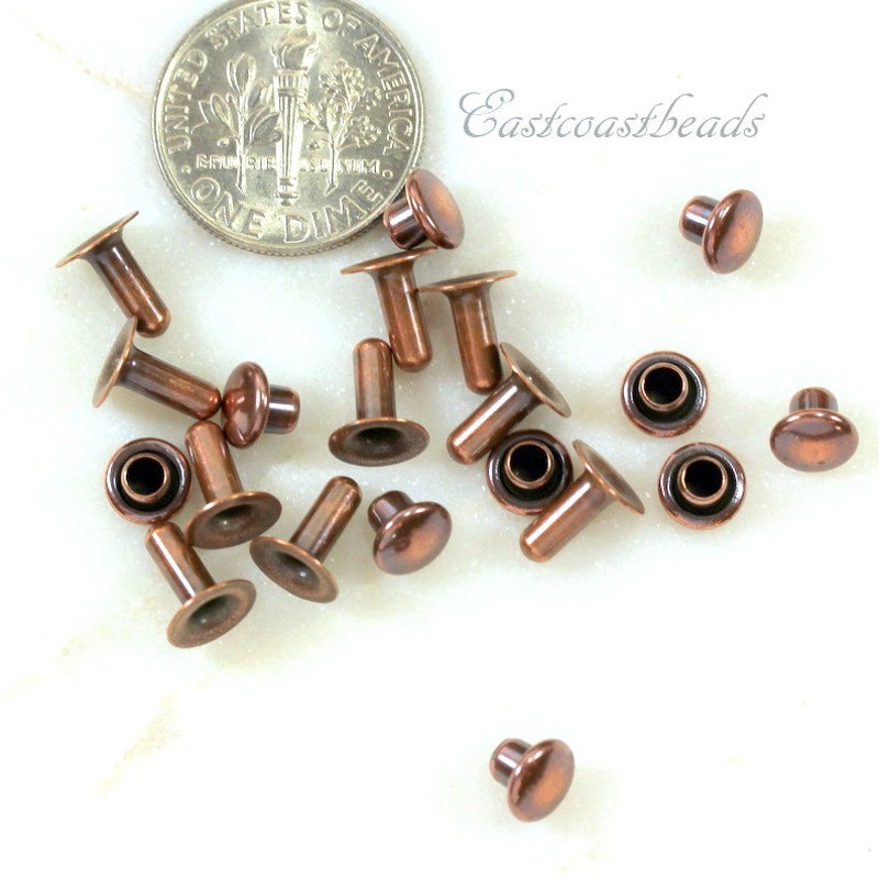 Copper Rivets - Etsy