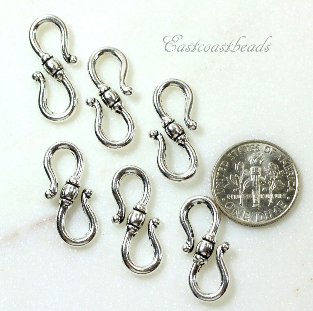 Tierracast Clasps, Classic S Hook Clasps, Leather Findings, Clasps ...