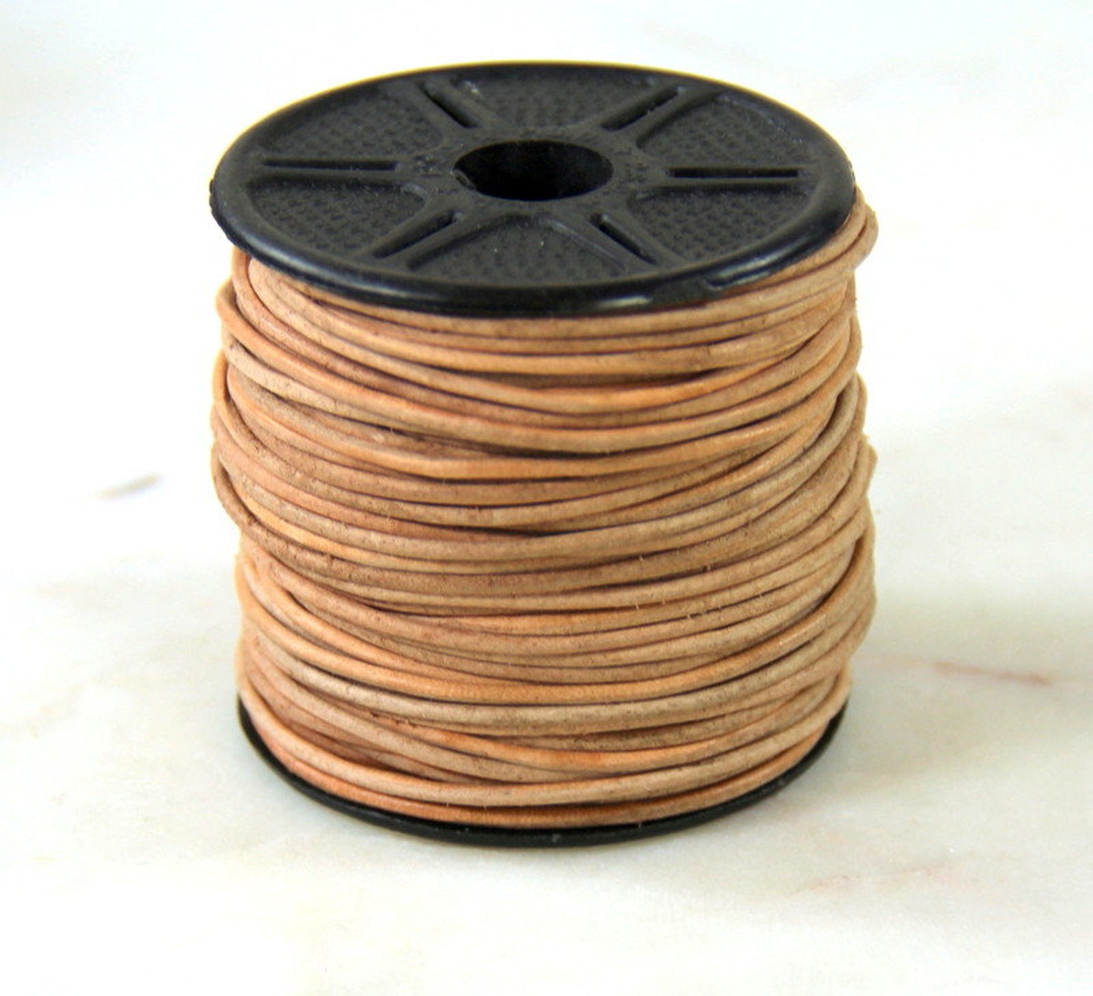 1.5mm Round Indian Leather Cording Antique Natural Color - Etsy