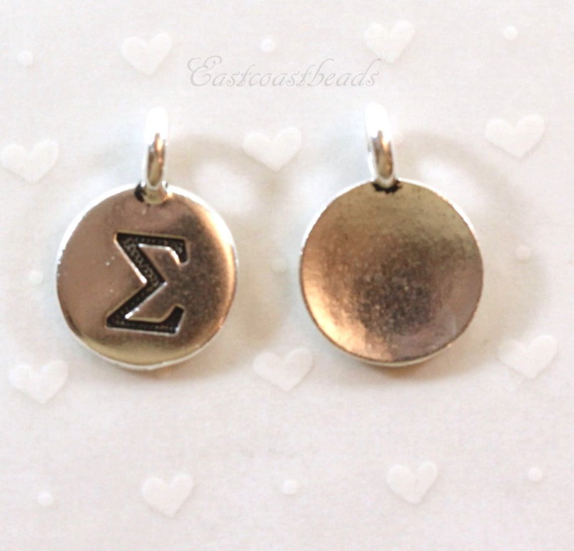 Tierracast Greek Letter Charms, SIGMA Charms, Sigma Drops, Jewelry ...