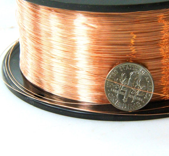 Copper Wire 30 Gauge Round Dead Soft Solid Copper Wire Jewelry Quality Copper Wire Jewelry Wire Wrapping Sold in 50 Ft. Increments 14