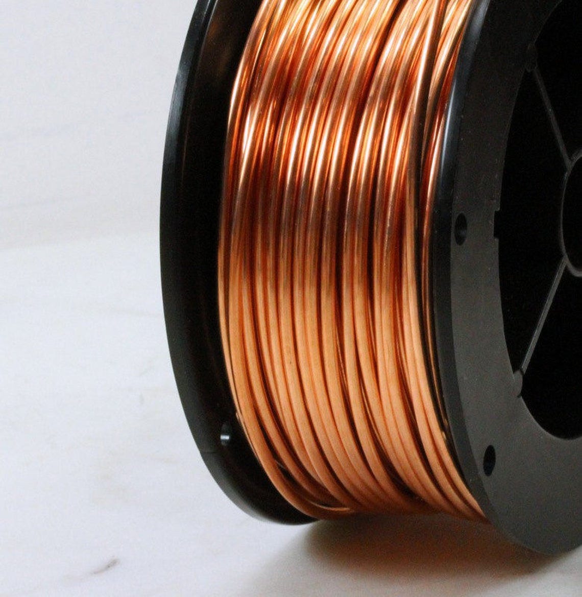 Copper Wire, 12 Gauge, Round, Dead Soft, Solid Copper, Jewelry Quality ...