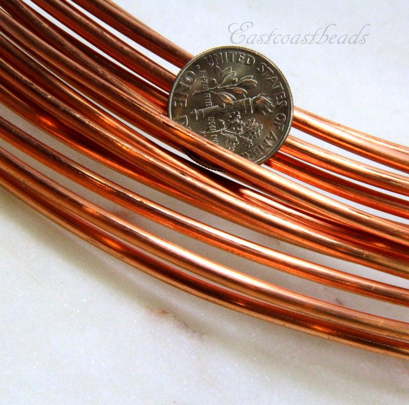 Copper Wire 10 Gauge Round Dead Soft Solid Copper Jewelry - Etsy