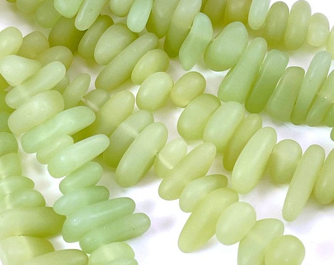 Pebble Beads, 12x9mm., Light Aqua, About 12 X 9 X3 Mm., Cultured Beach ...